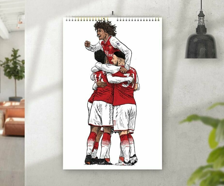 Календарь перекидной Арсенал, Arsenal №27