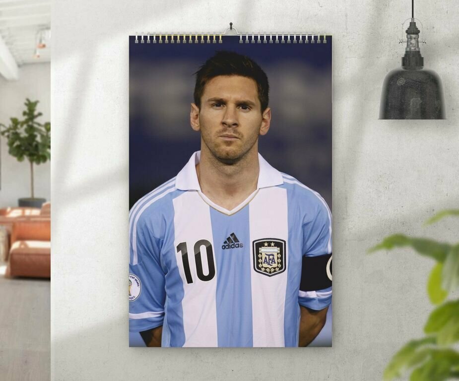Календарь перекидной Messi, Месси №51