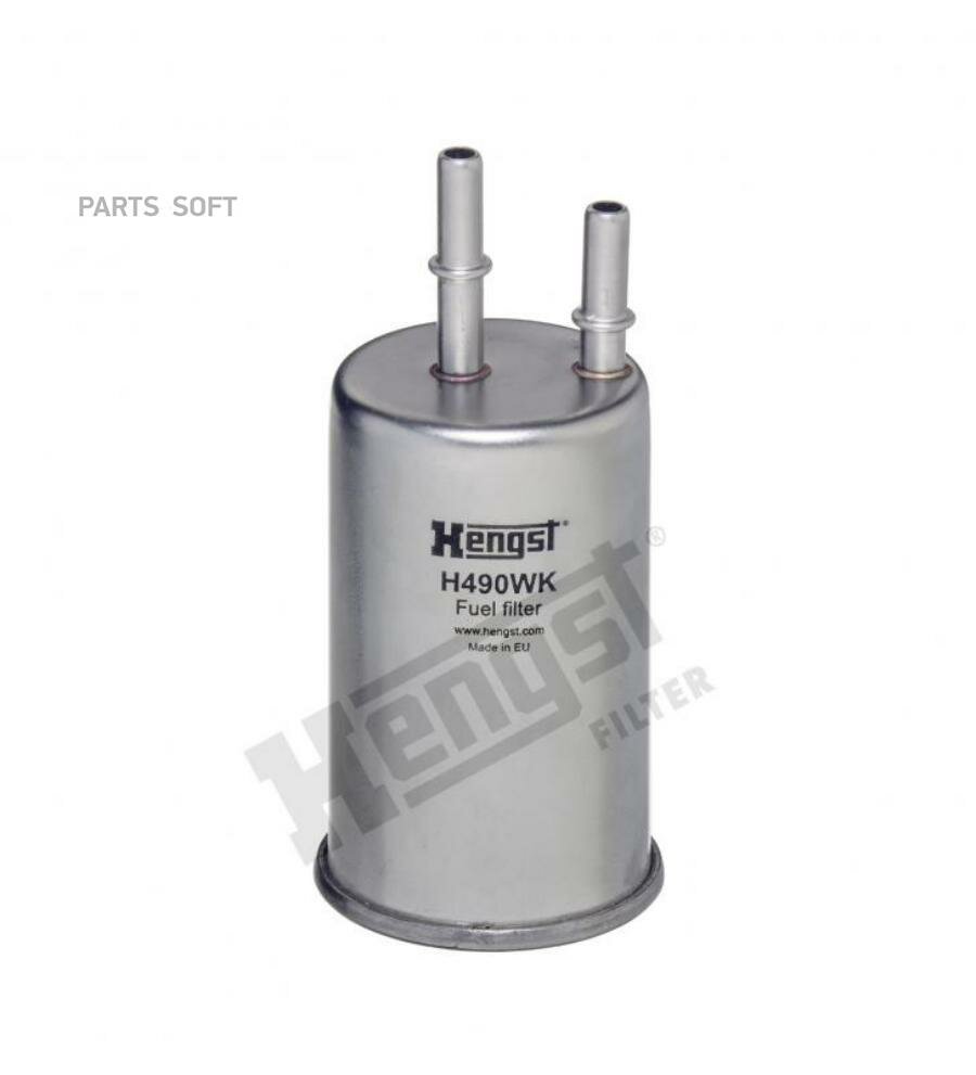 HENGST FILTER H490WK Фильтр топл. VOLVO S80, V70, XC60 2007=>