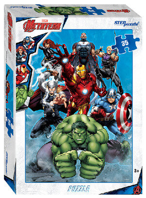 *Puz 35д. Степ Marvel Черная вдова (91411)
