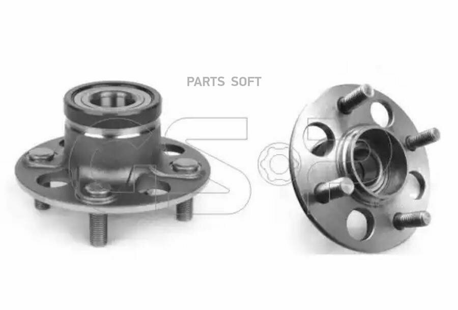 GSP 9228019 Ступица колеса в комплекте с подшипником HONDA JAZZ II (GD_ GE3 GE2) ()