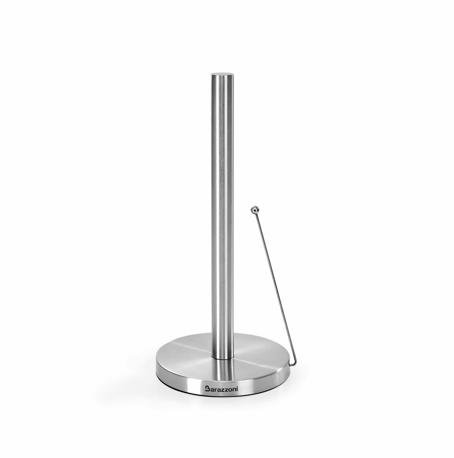 Держатель для бумажных полотенец с фиксатором Barazzoni My Utensil Paper Towel Holder, 30 см, нержавеющая сталь 18/10, цвет серебристый (8640032010)