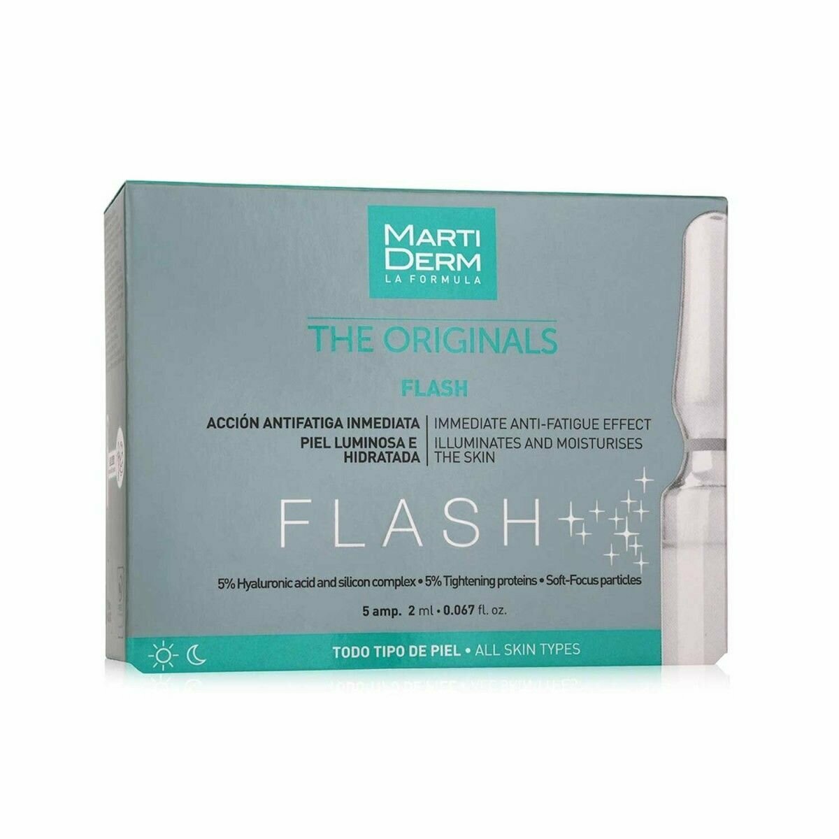 MartiDerm The Originals Flash — мгновенная коррекция морщин и несовершенств, 1 × 2 мл