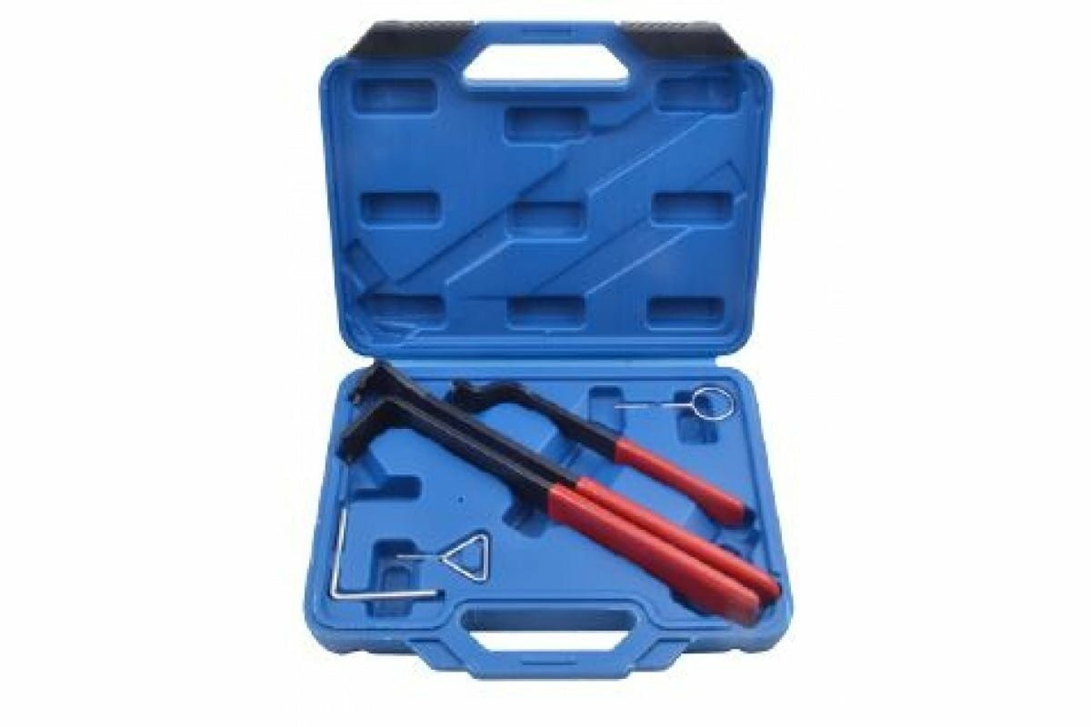 Набор приспособлений для регулировки натяжения ремня ГРМ ROCKFORCE RF-903G15, 6 предметов, кейс