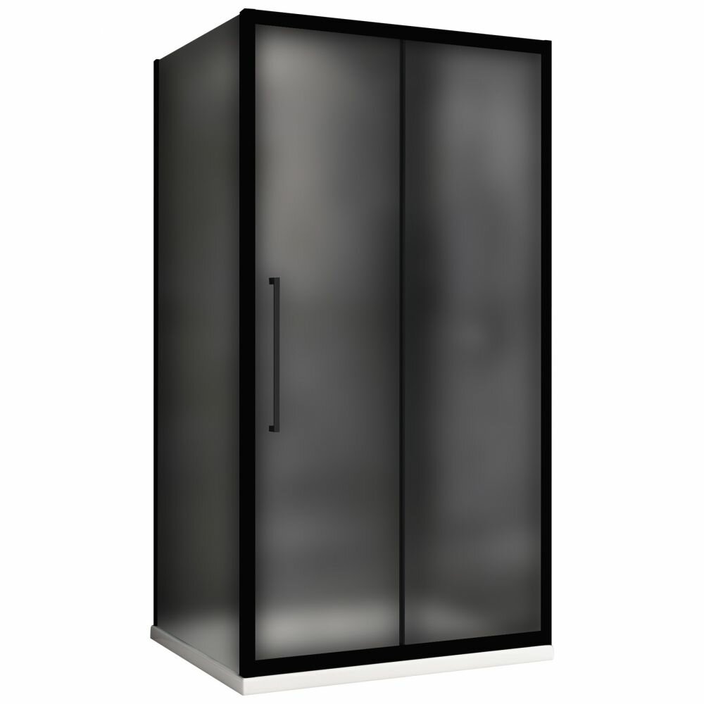 Душевой уголок Abber Schwarzer Diamant 1200х700х1950 мм AG30120BMH-S70BM