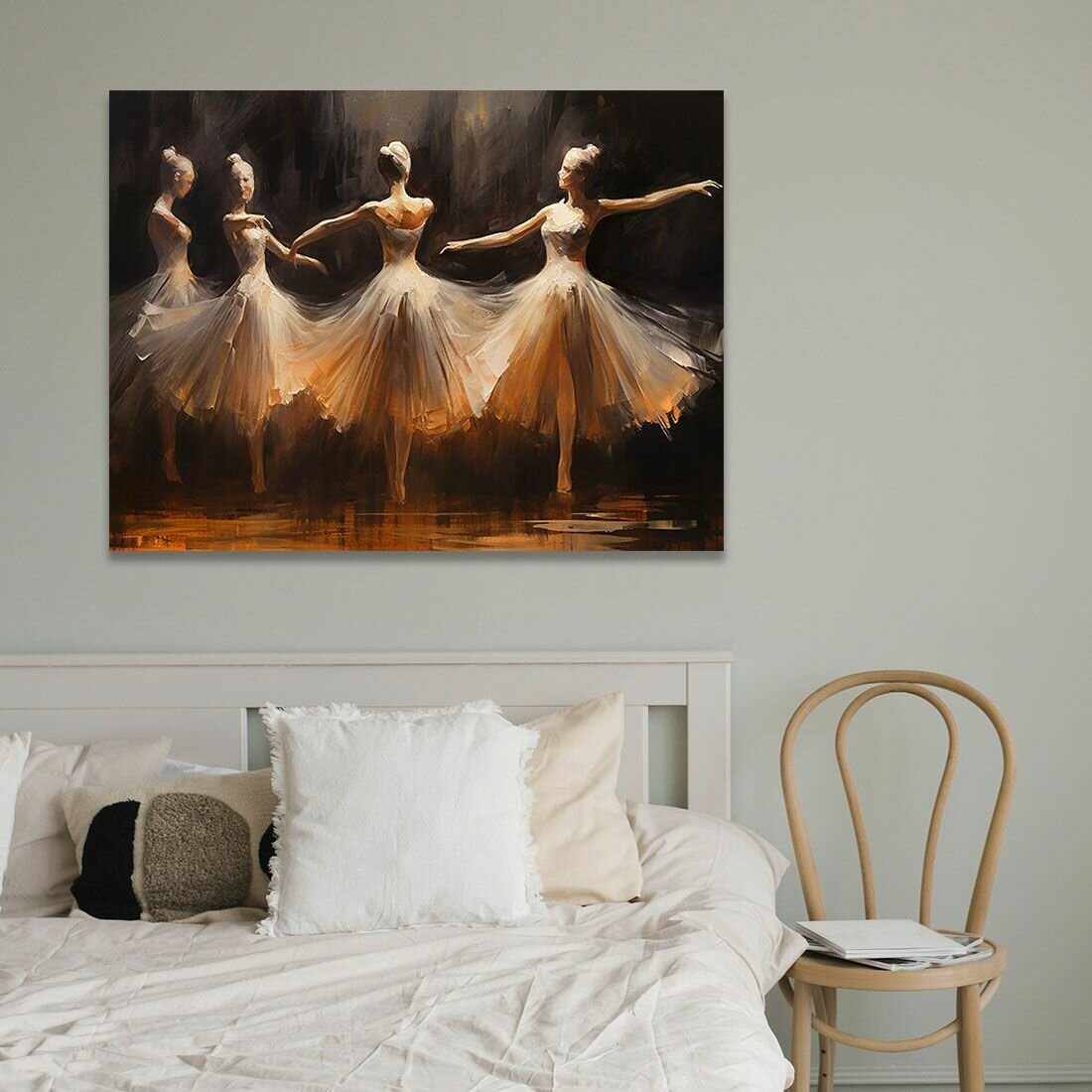 Картины для интерьера 50х70 Балерины танец балет масло