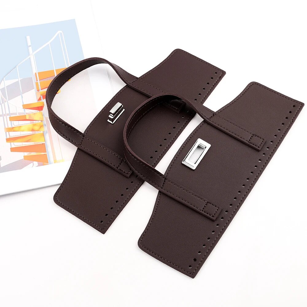 Съемная сумка из искусственной кожи для ручек, 2 шт, аксессуары для сумок, клапан, Сменные аксессуары для «сделай сам» coffee