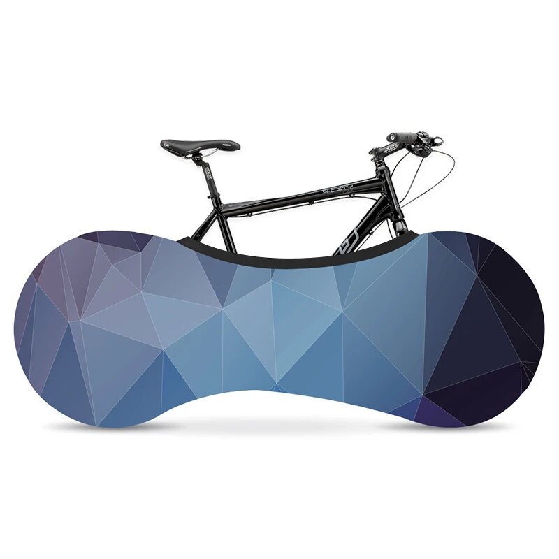 JIBOO Чехол для велосипеда JB-035 эластичный шелк 26-29 дюймов Темно-синий, М, 3