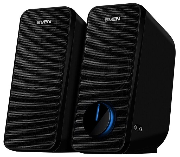 SVEN 470, чёрный, USB, акустическая система 2.0, мощность 2x6 Вт(RMS)