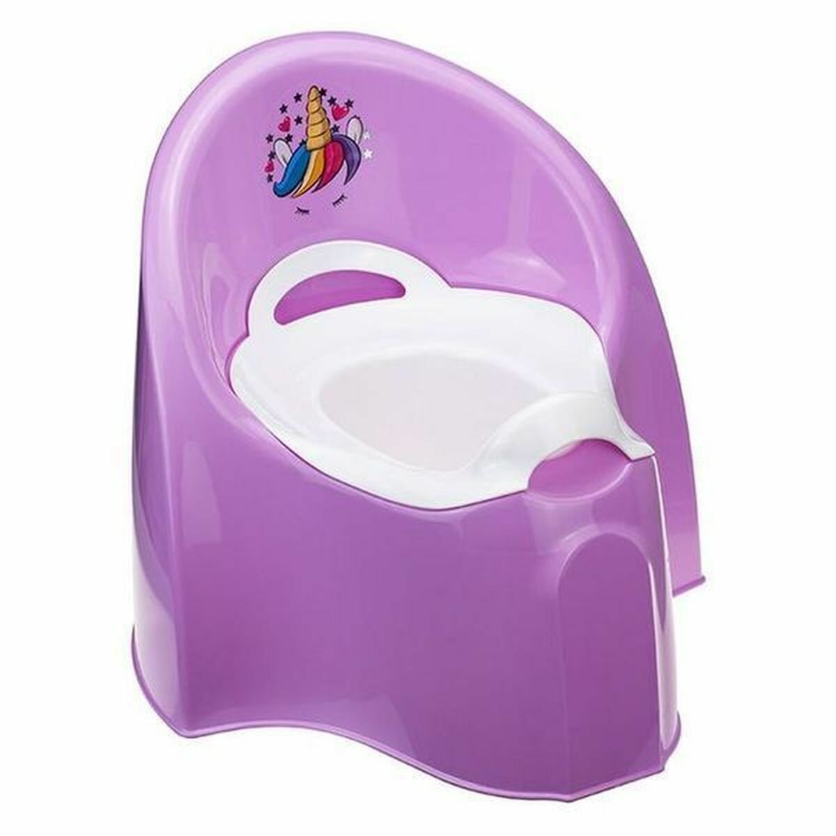 Горшок детский большой Единорог IDEA (М-Пластика) М2584