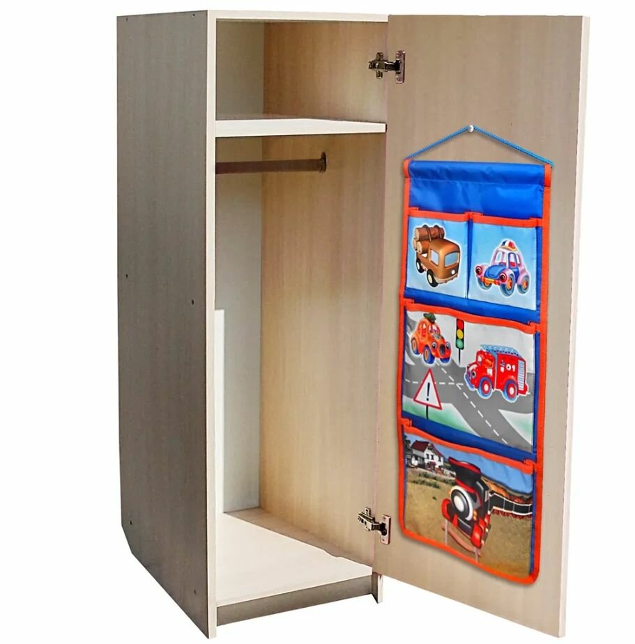 Кофр/кармашек для хранения вещей, для детского сада, 25x1x60 см