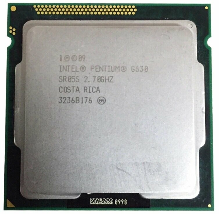 Процессор Intel Pentium G630 Sandy Bridge, 2600MHz, LGA1155, L3 3072Kb, OEM (CM8062301046404)