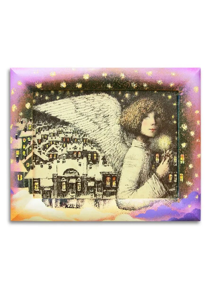 Картина на холсте с ангелом