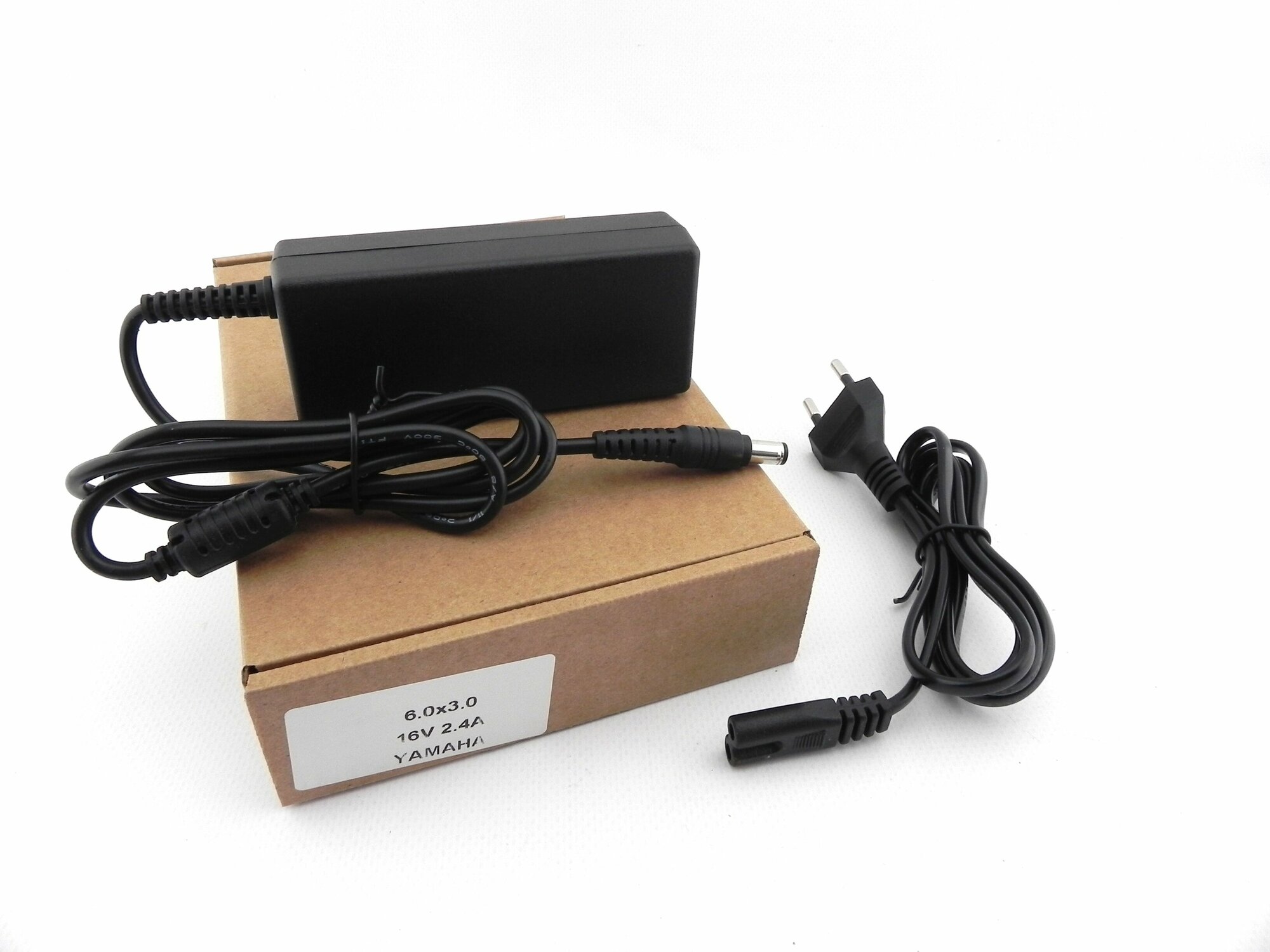 Блок питания 16V 2.4A 38W 6.3*3.0 прямой для YAMAHA (2PIN) PA-300