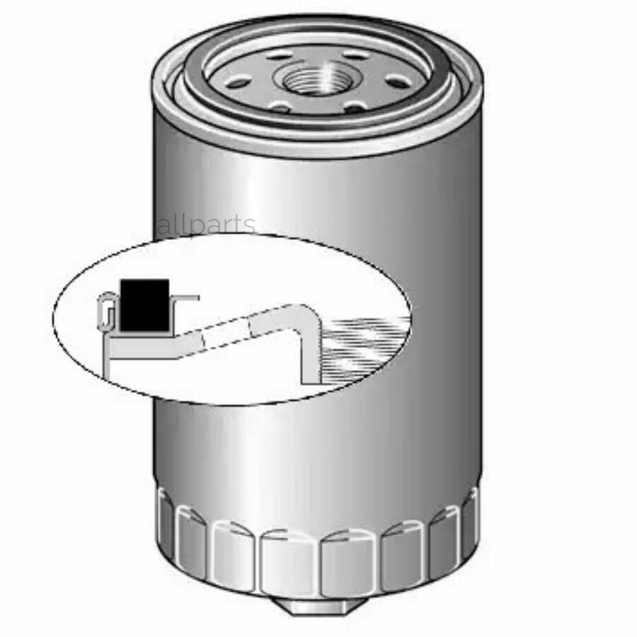 PURFLUX LS325D фильтр масляный!\ VW Golf/Polo, Seat Ibiza/Toledo 1.4-1.6 99>, Audi A2 1.4 00>
