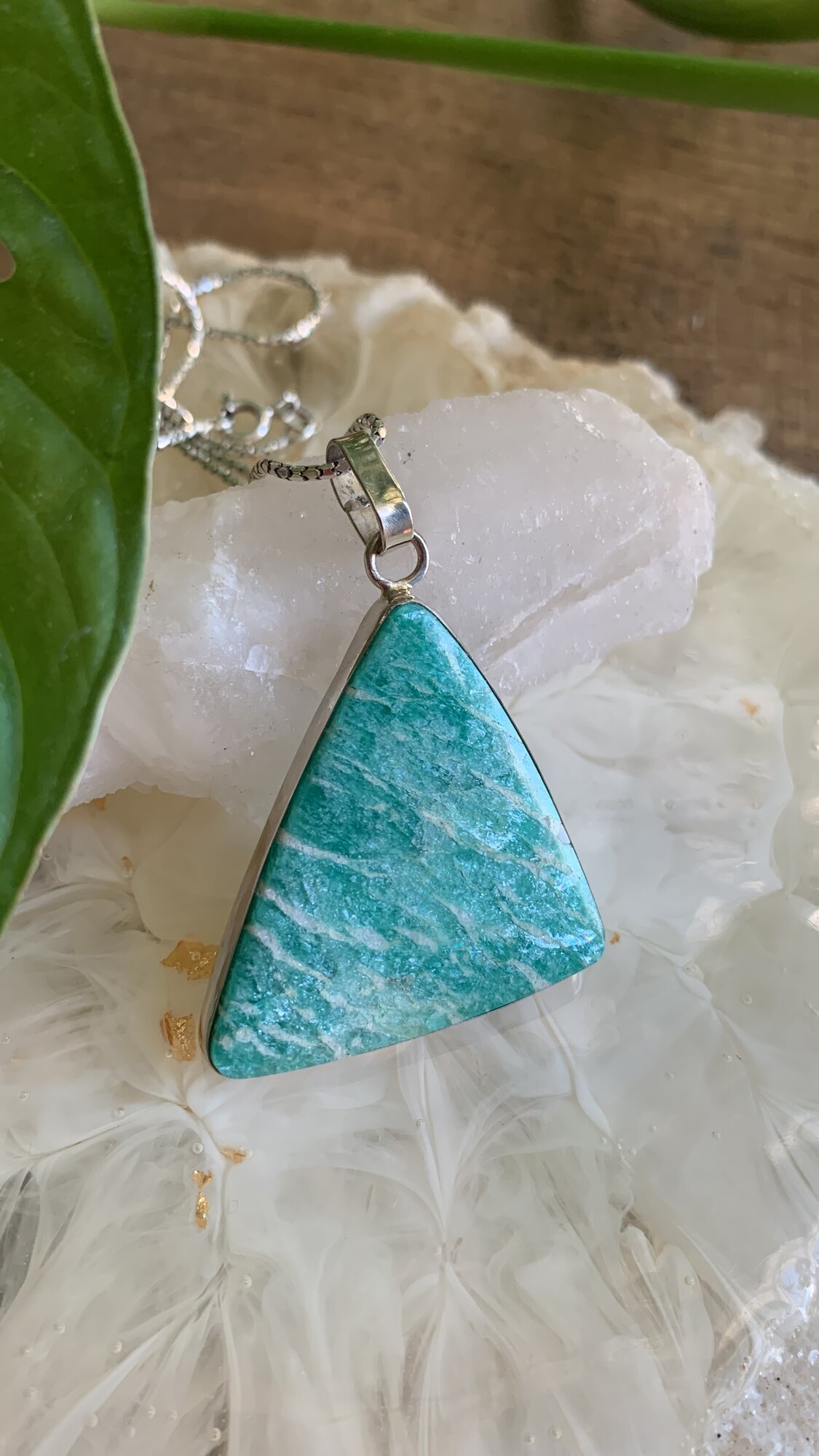 Подвеска, амазонит