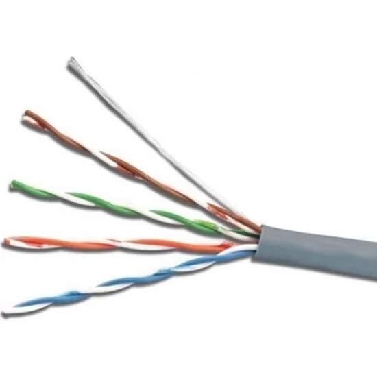 Кабель витая пара 5BITES FS5400-100S FTP / SOLID / 5E / CCA+CCS / PVC / 100M