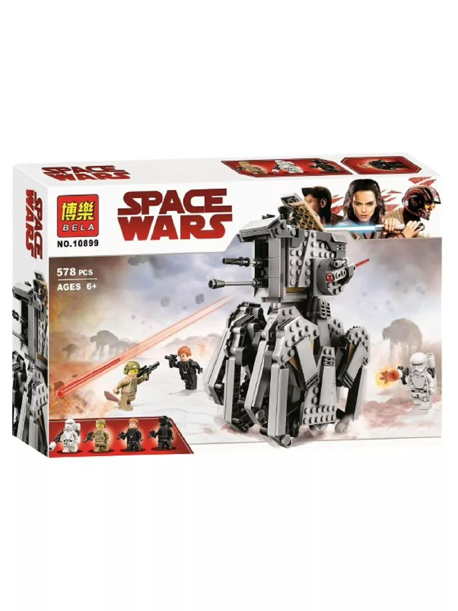 Конструктор Звездные войны Шагоход первого ордена - 578 дет/совместим с лего/подарок ребенк