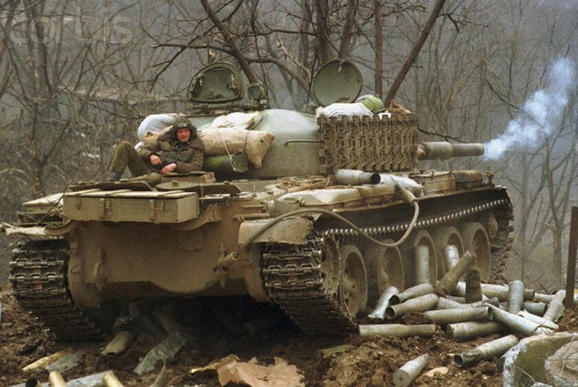 AM3720 Набор мятых гильз для Т-62 (6 шт)