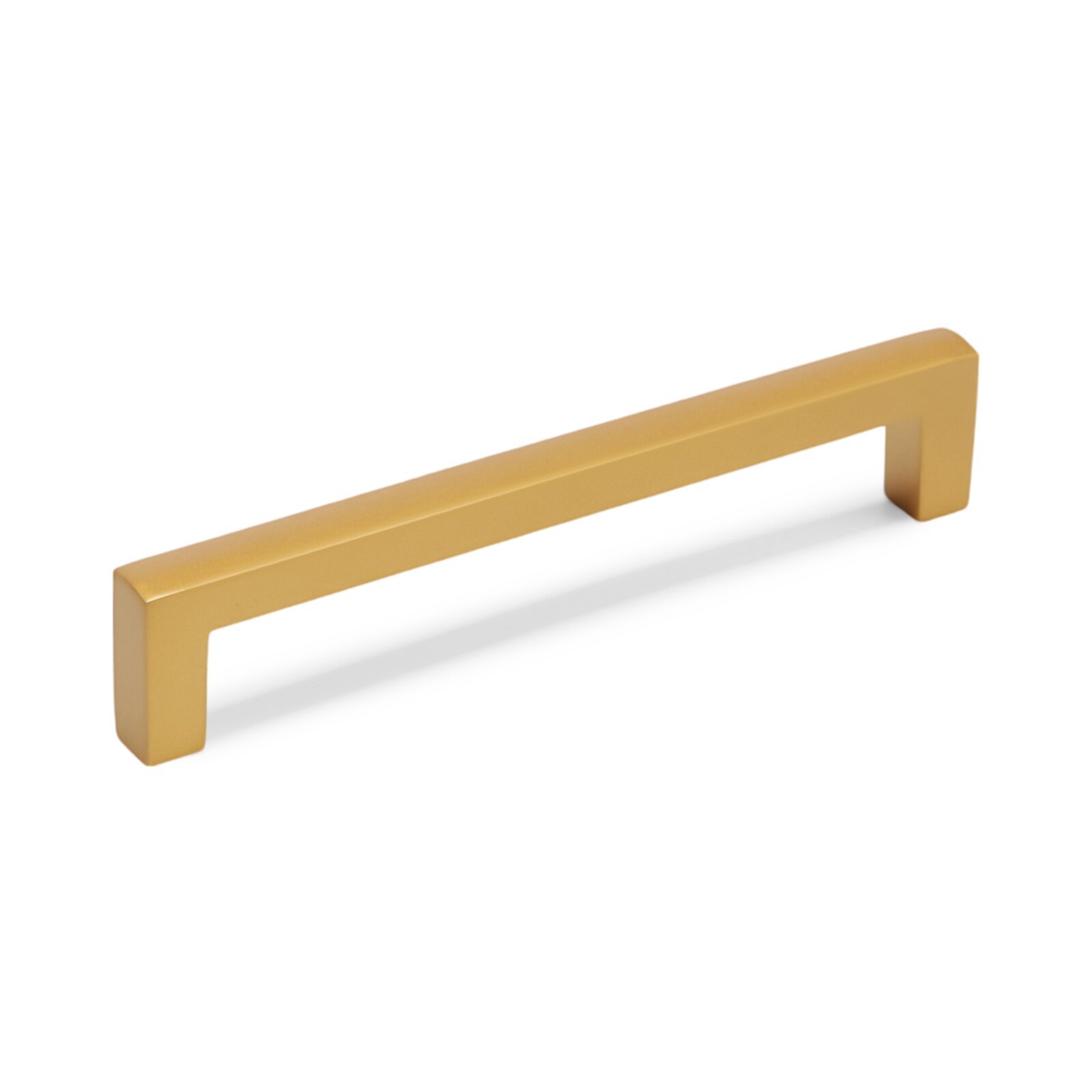Ручка-скоба CAPPIO SQUARE RSC007, алюминий, м/о 128 мм, цвет матовое золото, 10700383