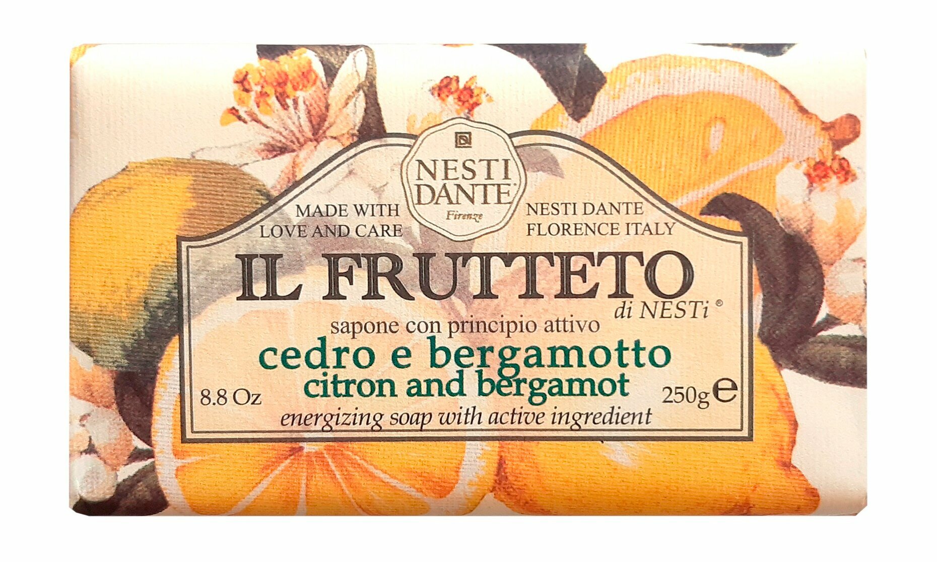 NESTI DANTE Il Frutteto Мыло Лимон и Бергамот, 250 г