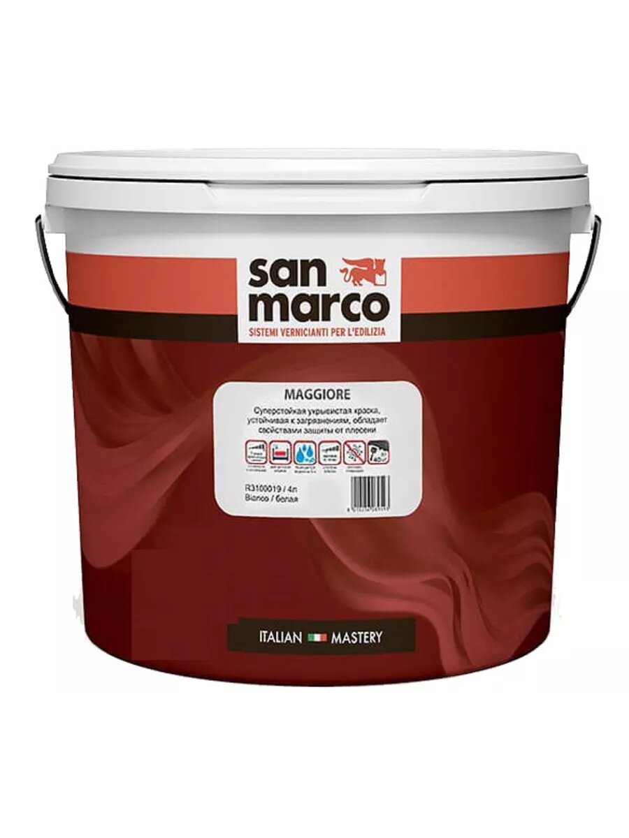 Краска San Marco Maggiore суперстойкая матовая 1л