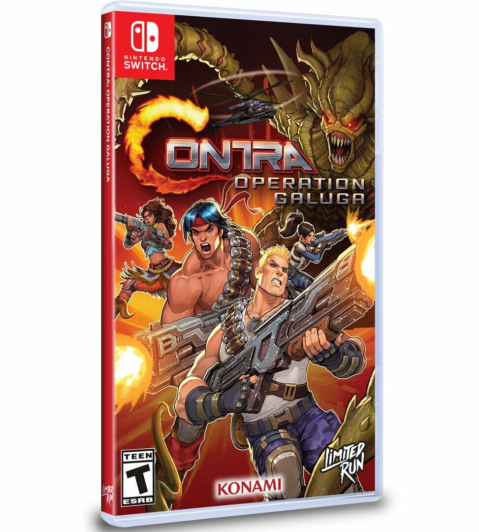 Contra: Operation Galuga Nintendo Switch Limited Run (русская версия)