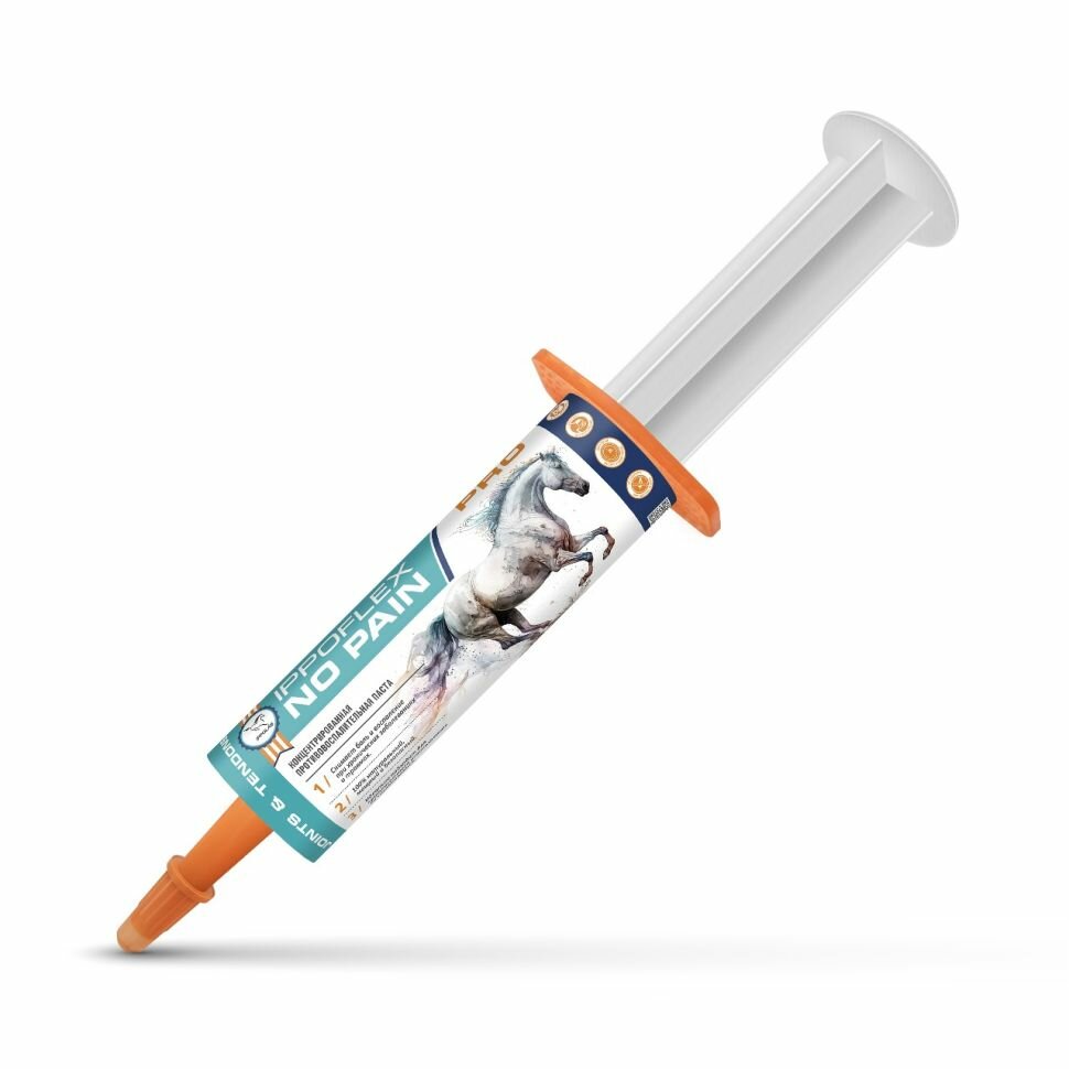 Пробио: Иппофлекс No pain PRO / Ноу пейн Про концентрированная противовоспалительная паста для ОДА, 60 мл