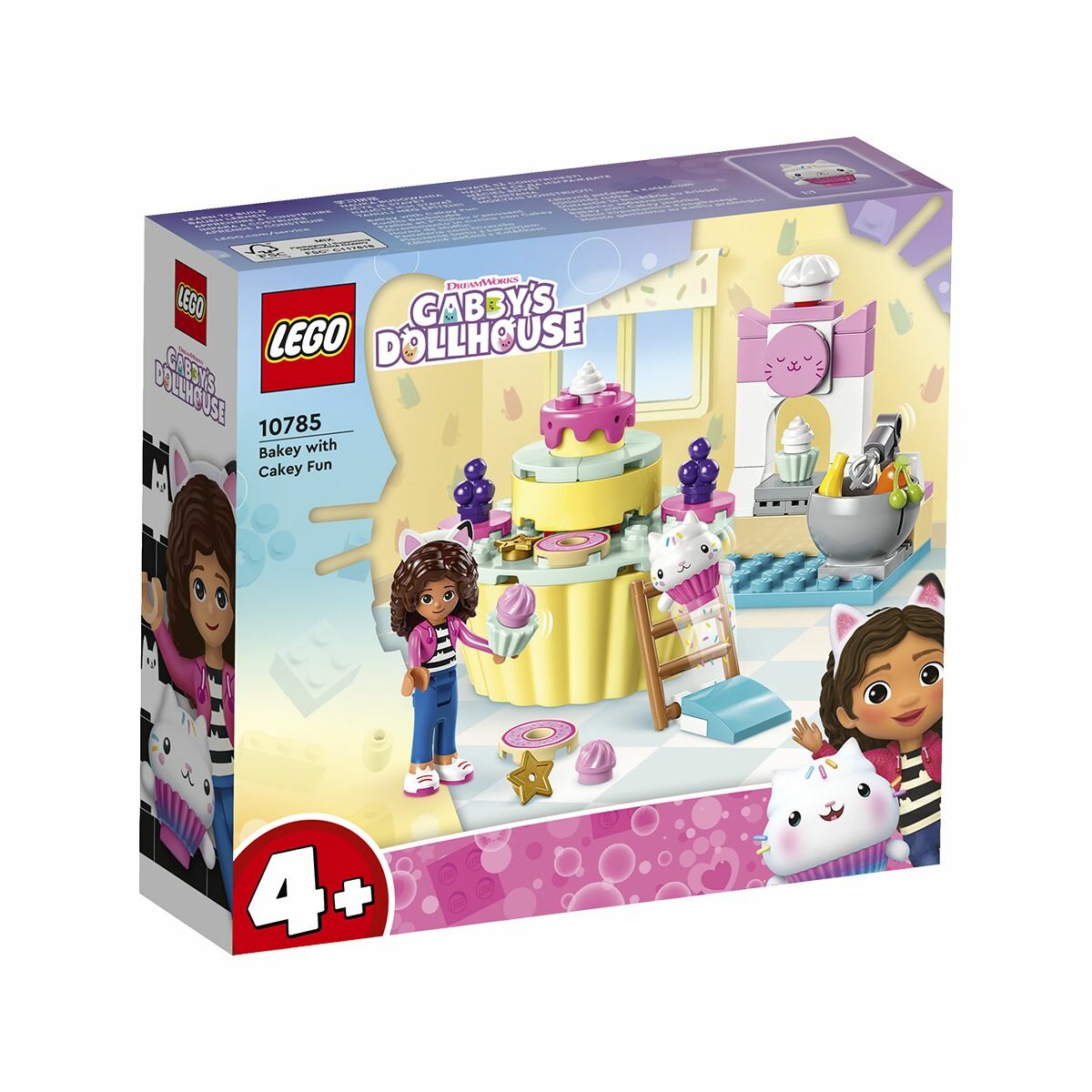 Конструктор LEGO Gabby's Dollhouse 10785 Пекарня с веселыми тортами