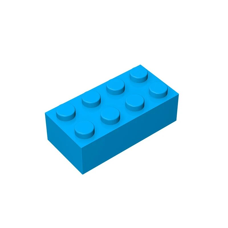 Конструктор Gobricks 2x4 Синий (051)
