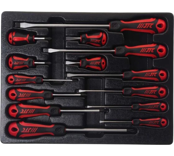 Набор отверток 14 предметов JTC 7690