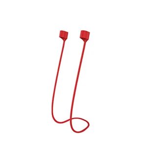 Красный силиконовый ремешок для AirPods, Red, No Magnetic