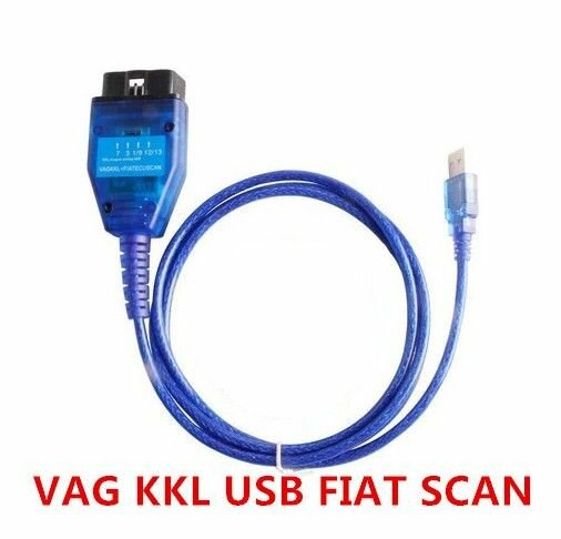 Автосканер Универсальный VAG 409.1 KKL - FIAT ECU SCAN (чип FTDI) с переключателем линий