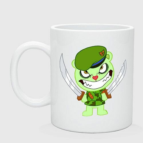 Angry Flippy Керамическая кружка