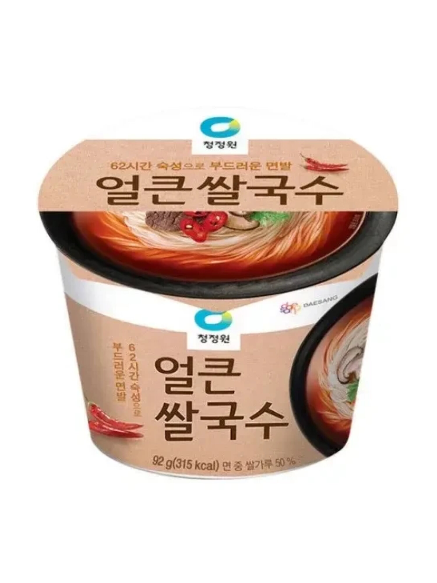 Лапша Daesang рисовая острая с пряным вкусом 92 г