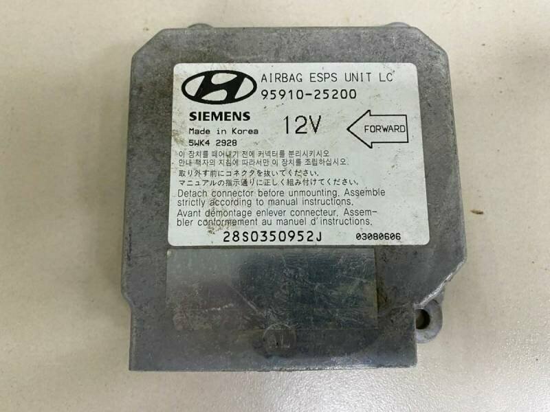 Блок управления AIR BAG Hyundai Accent LC, Tagaz 2000-2012 кат.номер: 9591025200