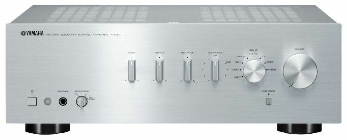 Интегральный усилитель стерео YAMAHA A-S301, Silver