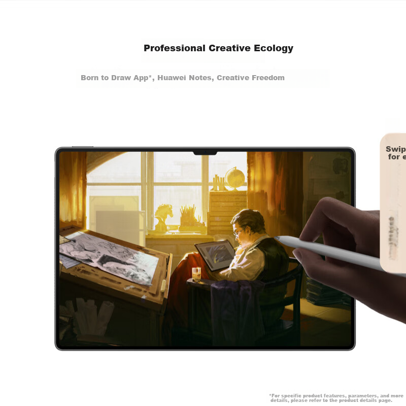 Планшет HUAWEI MatePad Pro 13.2" 2025 OLED 12+512GB WiFi Midnight Black, WEB-W00
