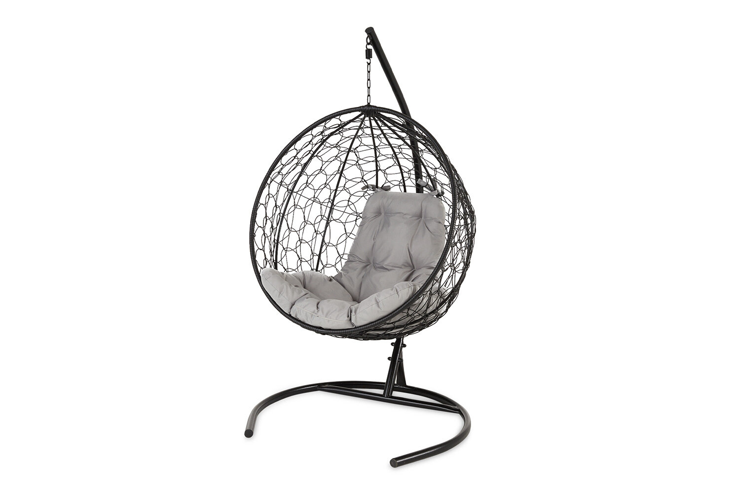 Кресло подвесное Bigarden Kokos, 105х195х102, цвет чёрный