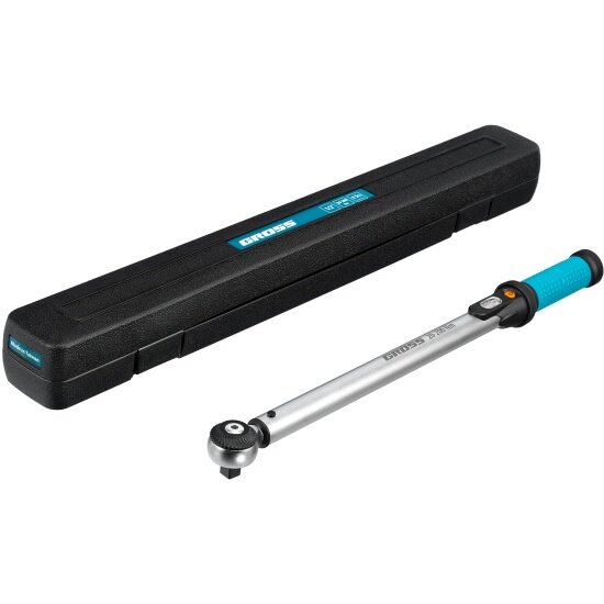 Gross Ключ динамометрический, 20-200 Нм, 1/2", CrV, , 14181