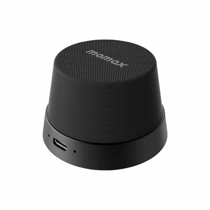 Беспроводная колонка 1-Vibe Go Magnetic Portable True Wireless Speaker / Портативный магнитный динамик 1-Vibe Go с чистым звуком / Черный