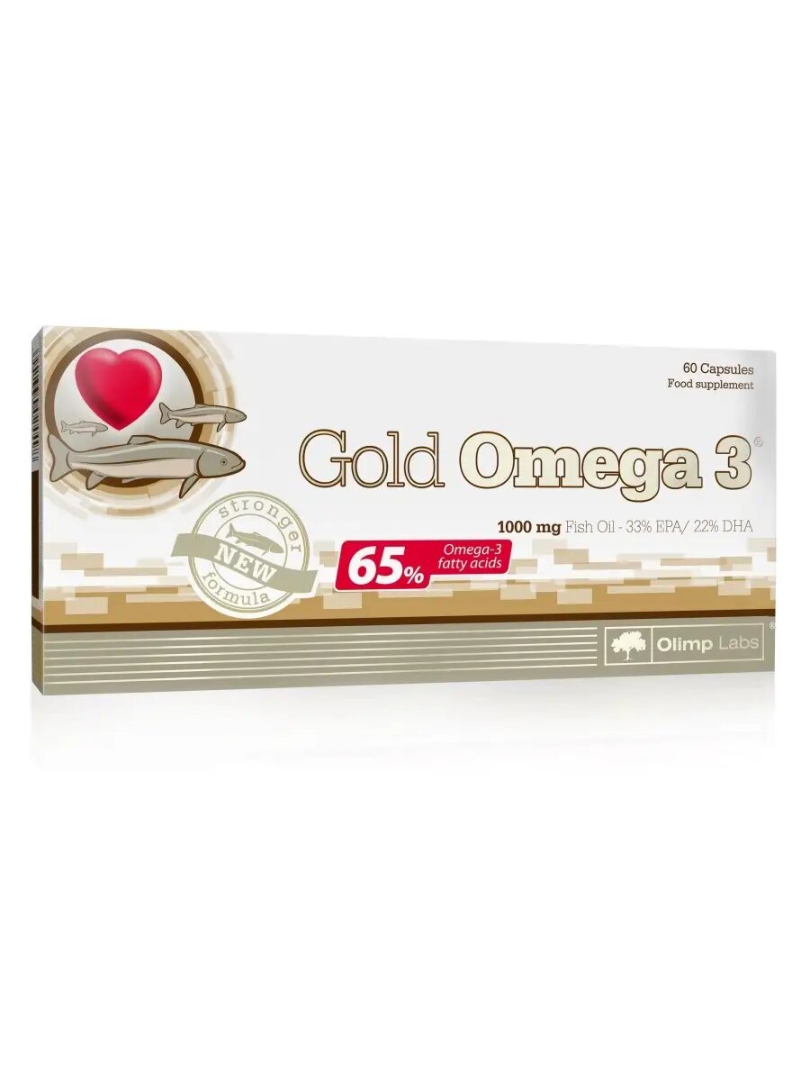 Olimp Gold Omega 3 1000 мг Омега 3 60 капсул