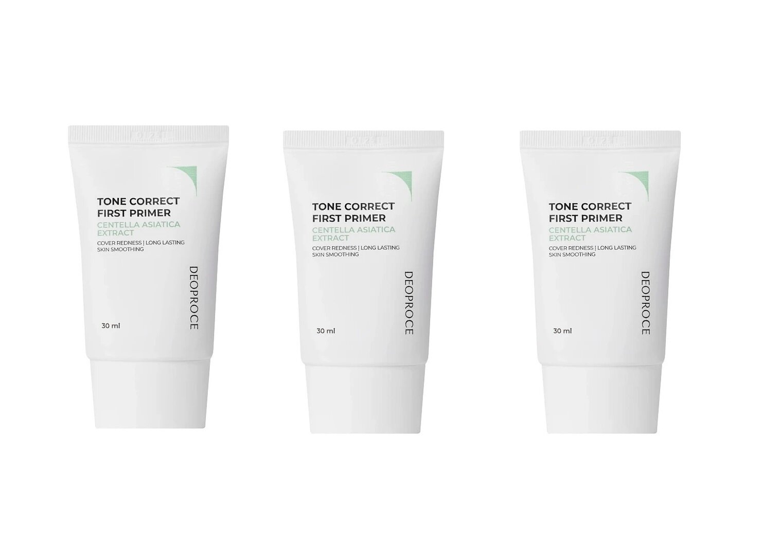 Праймер Deoproce для лица TONE CORRECT FIRST PRIMER , тонирующий для чувствительной кожи, 30 мл, 3 шт