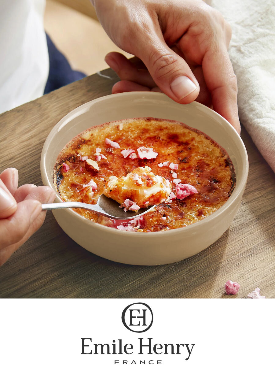 Рамекин Emile Henry №12, цвет крем, керамический, 150 мл, диаметр 12 см