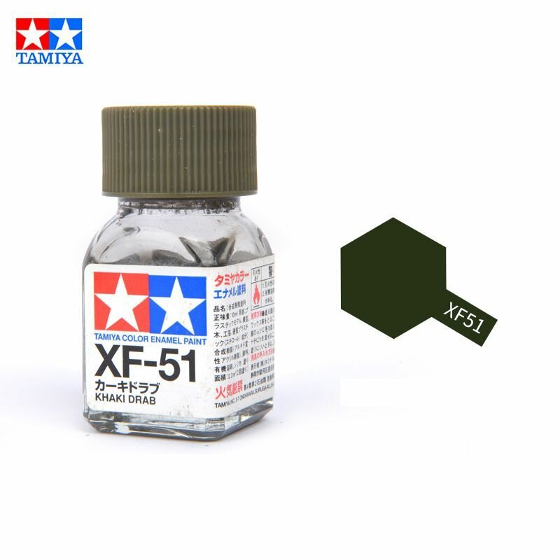 Tamiya XF1-XF85 Покраска моделей эмалированный лак матовый 10 мл