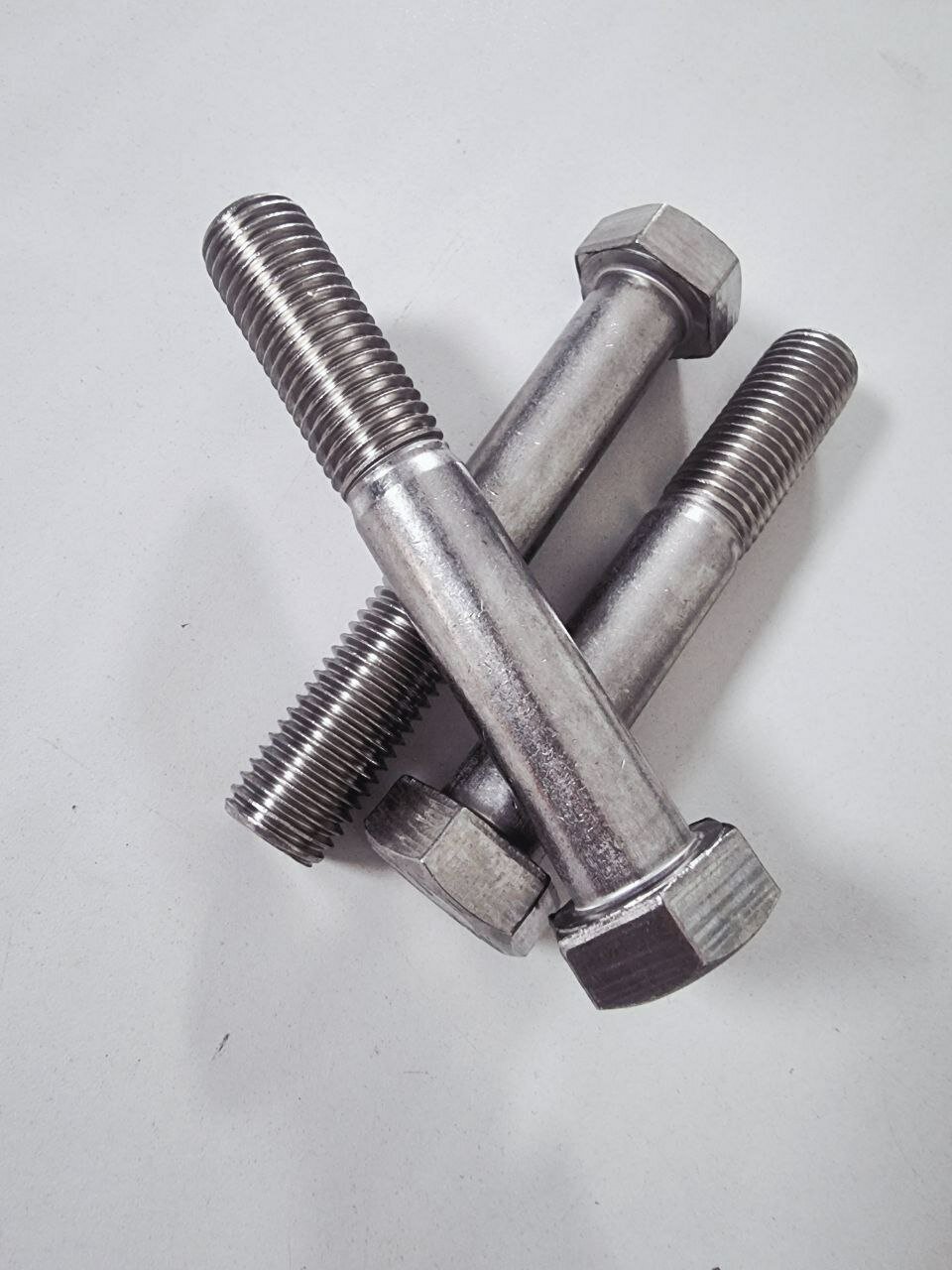 Болт нержавейка А2-70 с шестигранной головкой с метрической неполной резьбой SW30 DIN 931 M 20*120 (10шт -1уп) Wurth, Германия