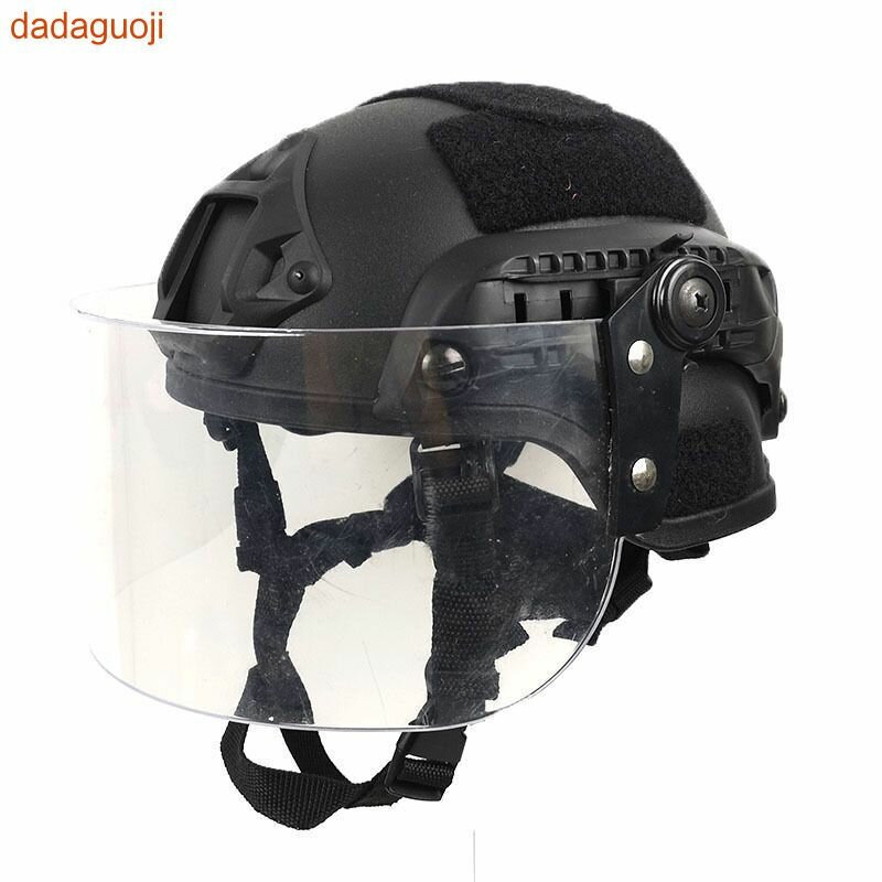 Детский тактический шлем с защитной маской