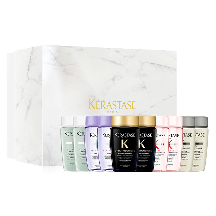 Комплект шампунь и кондиционер унисекс KERASTASE Family Experience для контроля масла, объема и пышности