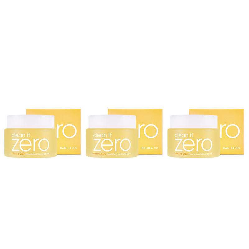 Banila Co Clean It Zero Питательный очищающий бальзам для снятия макияжа, 100 ml * 3, унисекс