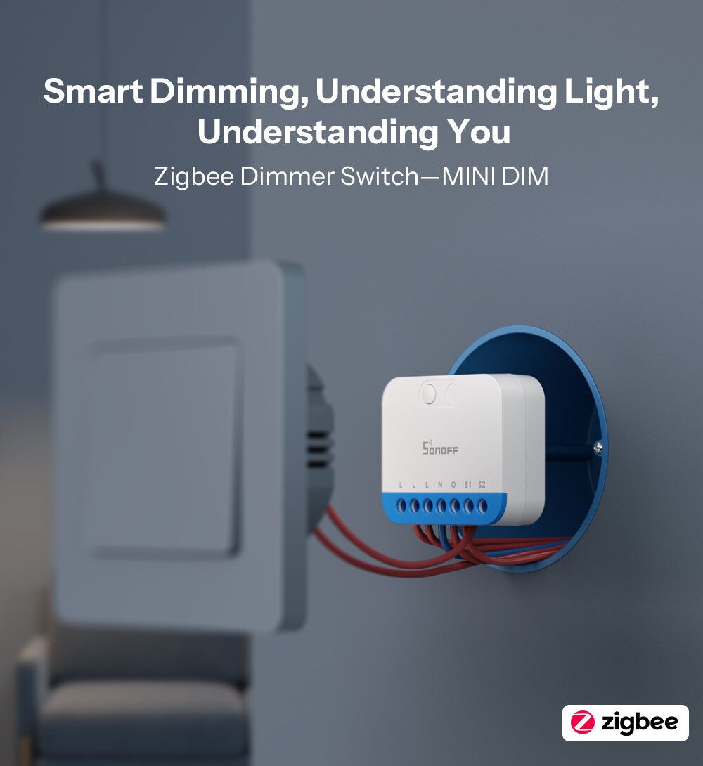 Димер ZigBee SONOFF MINI-ZBDIM — фото 1